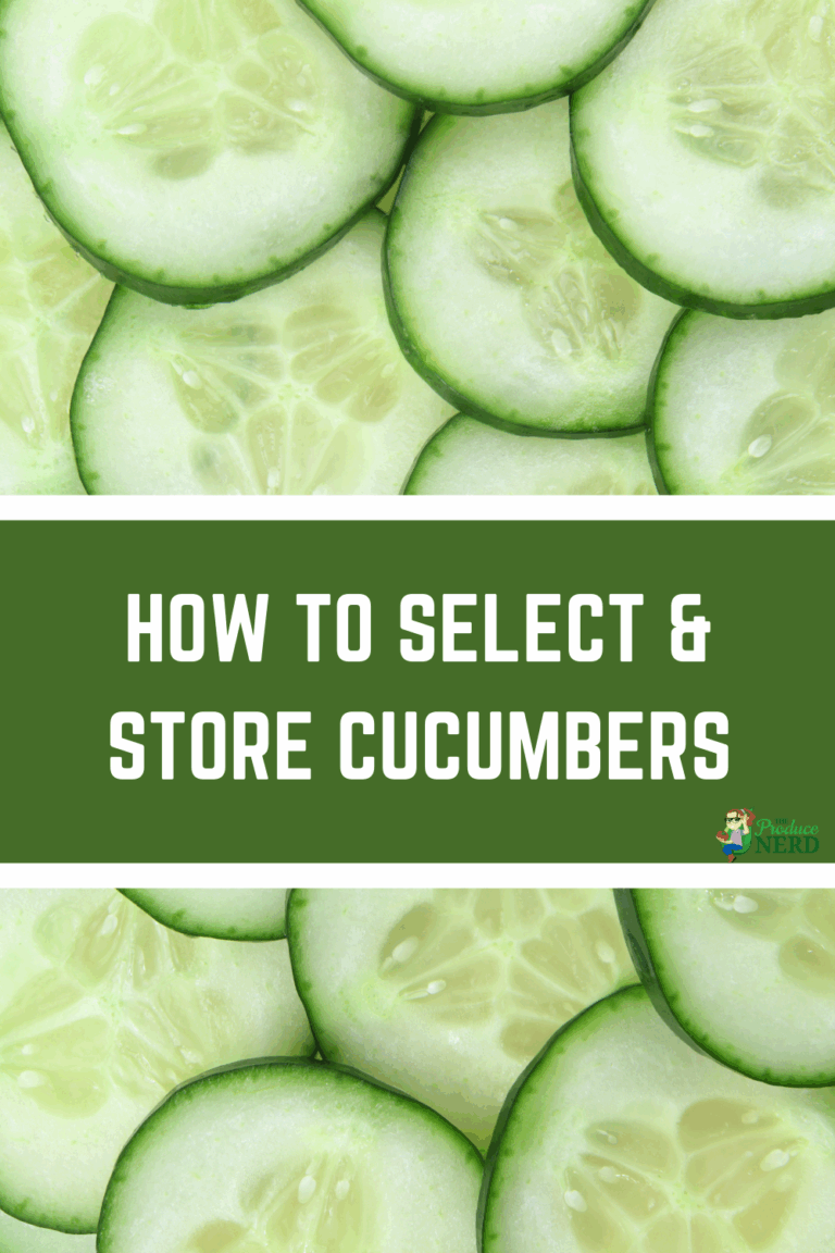 How to Select & Store Cucumbers - The Produce Nerd